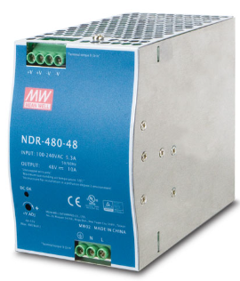 PWR-480-48 Power supply AC-DC DIN rail PSU;Output 48V, 480W - Webshop ...