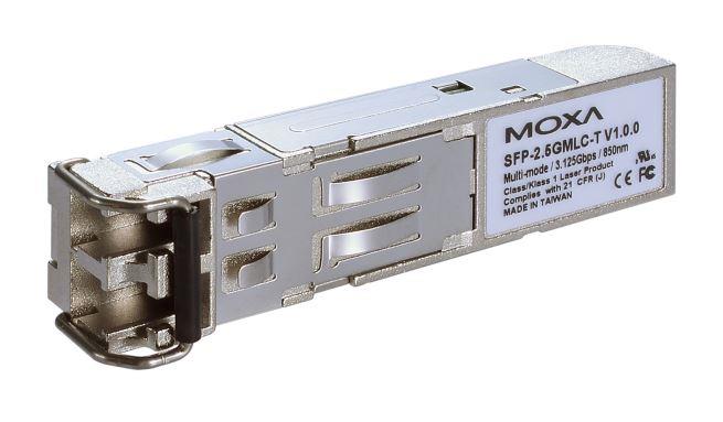 Moxa SFP-2.5GSLC-T 1-port 2.5 Gigabit Ethernet SFP module - Webshop ...