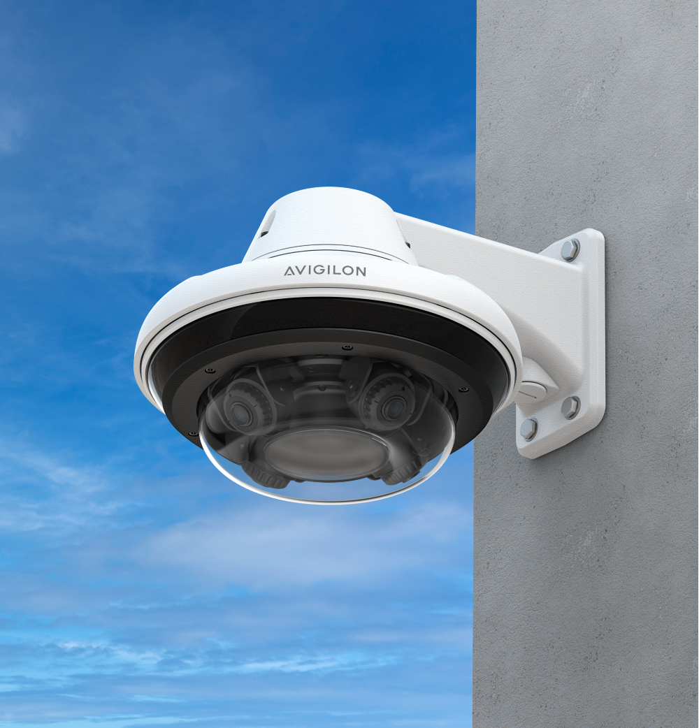 24C-H5A-3MH-DP1 wall mount bundle 3X8MP, WDR, 270° max field of view ...