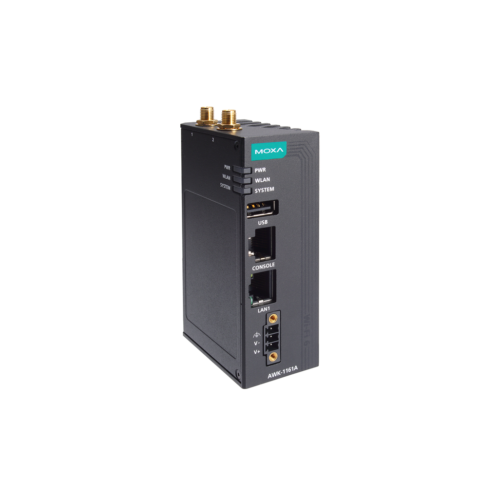 Moxa AWK-1161A-UN Ind. 802.11ax AP 1 port,-25 to 60°C - Webshop Hatteland Technology - Sweden