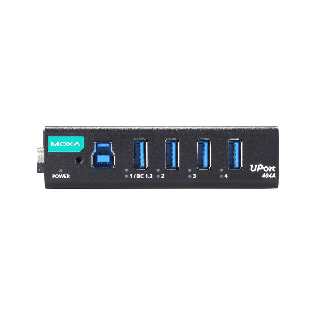 Moxa Uport 404A 4-port industrial-grade USB 3.2 hubs - Webshop ...