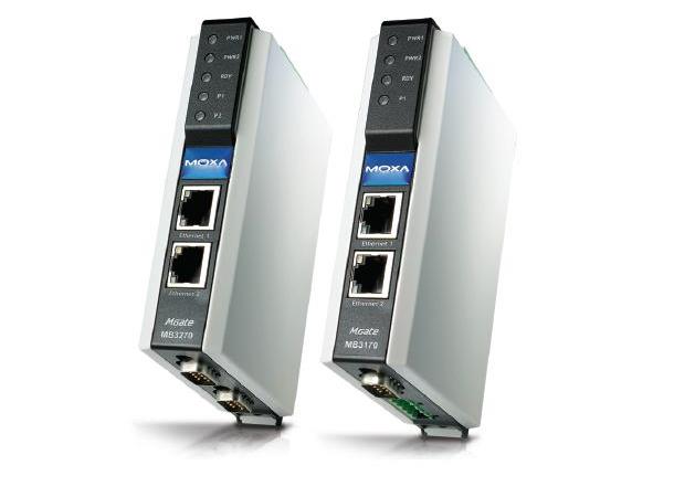Moxa MGate MB3170 1 port Modbus Gateway - Webshop Hatteland Technology ...