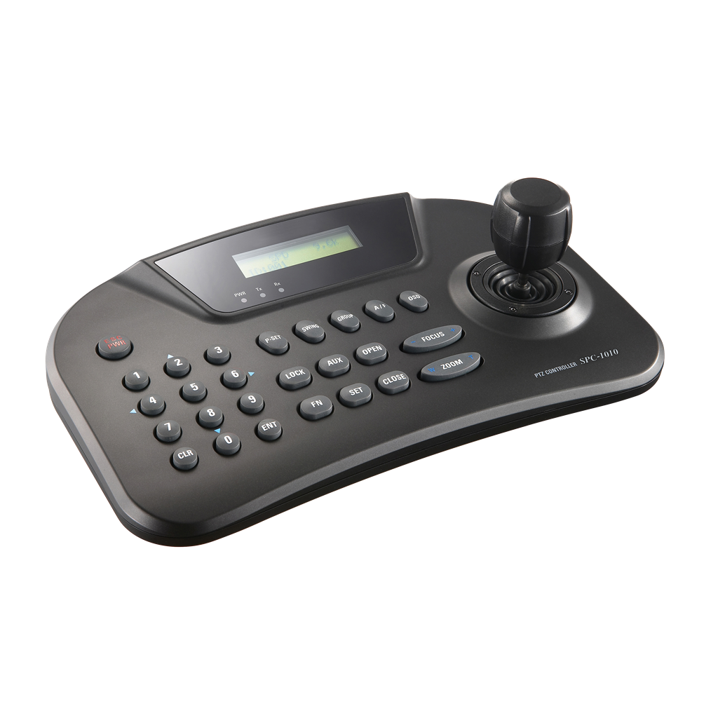 SPC-1010 PTZ Control Keyboard Max 255 PTZ, multi protocol, RS485/422 ...